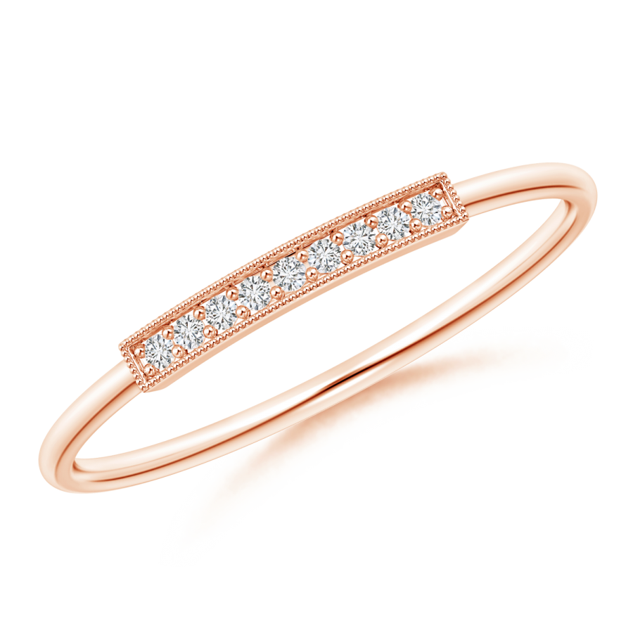 horizontal bar ring gold